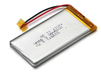 China Rechargeable 1600mAh LiPo Battery Cell 3.7V Lithium Polymer Battery for OEM for sale