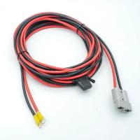China 50A 6M 8AWG Lithium Battery Extension Cable with Inline Fuse Male Female Connectors for sale