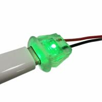 China Custom Type C 2 Pin Transparent Waterproof Wire Harness 24AWG 3A LED Lamp Cable Assembly for sale