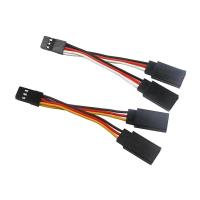 China Servo Receiver Y Extension Lead 1 to 2 Male to Female Wire 8.6cm for RC Airplane Model for sale