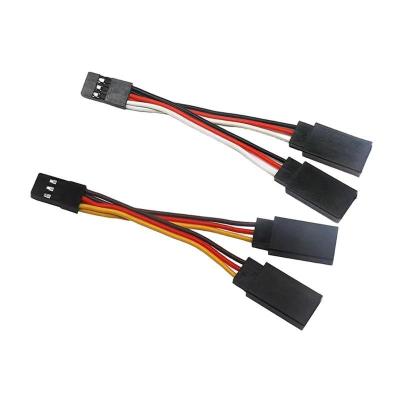 China Servo Receiver Y Extension Lead 1 to 2 Male to Female Wire 8.6cm for RC Airplane Model for sale