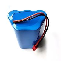 China Custom 3.7V 6000mAh 18650 Lithium Ion Battery Pack with Wire Leads for Massage Gun for sale