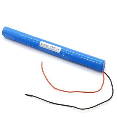 China Custom 3.7V 5400mAh Lithium Ion Battery Pack NMC LiFePO4 Rechargeable with Wire Leads for sale