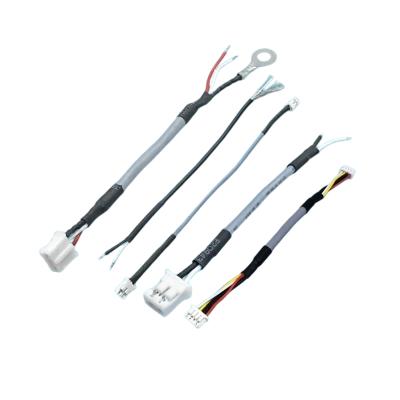 China Custom PH2.0 Dual-Ended Shielded Cable Wiring Harness 80°C Tinned Copper PVC Automotive for sale
