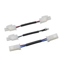 China Custom Automotive Wire Harness 2-Pin Male-to-Female Inline Splice Terminal Cable Assembly with Locking Buckle for sale