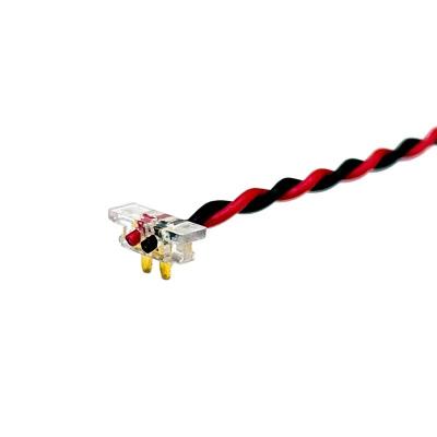 China OEM Wiring Harness Assembly ELCO 8000 8005 Crystal Head Terminal Cable 1.0mm Pitch Gold-Plated Motor Lithium Battery Connection Wire for sale