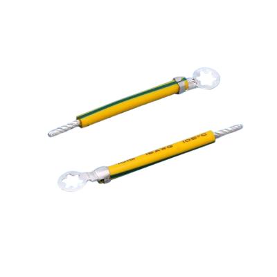 China Factory Direct RV1.25 Ring Terminal Wire Harness PVC Insulated Battery Cable 14AWG Custom Length for sale