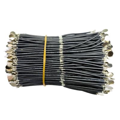 China Custom Electronic Wire Mid-strip Tin-plated Nickel Tab Wire Tinned Copper PVC 18 AWG for sale