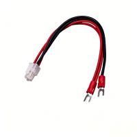 China Custom 2-Pin Terminal Wire Harness with Fork Terminals for Power and Signal Transmission 300V for sale