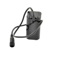China Custom 7.4V 6000mAh 18650 Lithium Ion Battery Pack with DC Barrel Jack and BMS for sale
