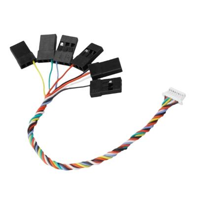 China 3Pin Twisted Pair Terminal Cable Male to Female for RC Models Industrial Control Custom Length for sale