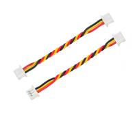 China MX1.25mm 3-Pin Twisted Pair Wire Harness for Drone Flight Controllers 26-30 AWG for sale