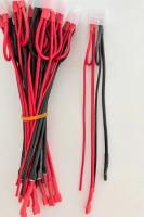 China Custom Black Red 5.08mm 2Pin PVC Battery Harness 600V 12AWG for Lithium Battery for sale