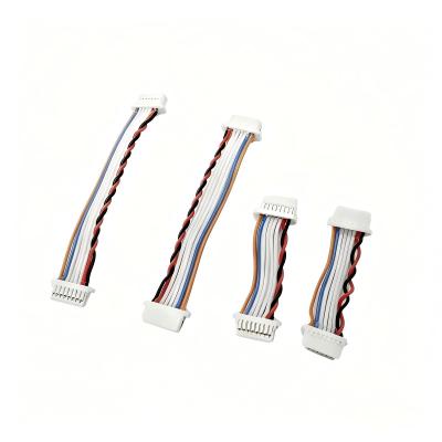 China SH1.0 8Pin 30AWG Twisted Silicone Wire Harness for Flight Controller ESC Connector UL Certified for sale