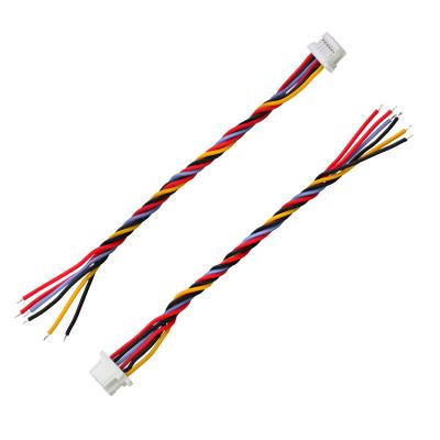 China 6Pin JST GH1.25 PH2.0 Locking Connector Wire Harness 300V 1A-3A Custom Cable Assembly for sale