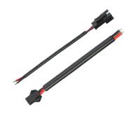 China SM2.54 2P Male to Female Connector Cable Assembly 24AWG 10cm for Drone LED RC Model for sale