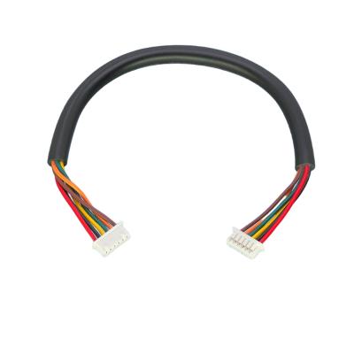 China PH1.25 6Pin Multi-Color Coded Terminal Wire Assembly 26AWG for Mini Drone Custom Wiring Harness for sale