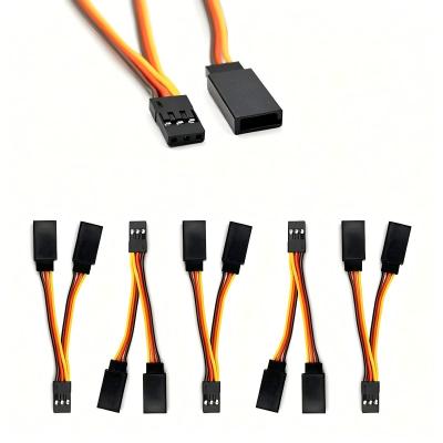 China Custom 3Pin Servo Y Splitter Cable 22AWG Tinned Copper Wire Harness for FPV Drone RC Model ISO9001 for sale