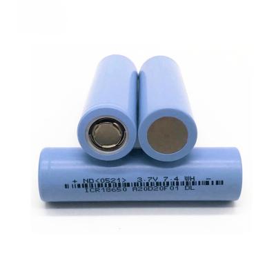 China UN38.3 Certified 3.7V 2000mAh 18650 Lithium Ion Battery 5C High Power for Consumer Electronics for sale