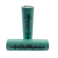 China Custom 18650 Lithium Ion Battery 3.7V 2000mAh Rechargeable Cell for Flashlights ROHS for sale