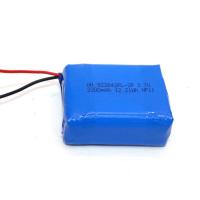 China Custom 3.7V 3300mAh Lithium Polymer Battery Pack 12.21Wh for Speed Boats CE for sale