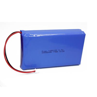 China Custom 3.7V 20000mAh Li Polymer Battery Pack CE Certified Rechargeable for Portable Printers for sale