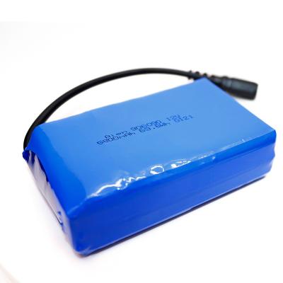 China UN38.3 Certified 12V 5800mAh 65Wh 3S Lithium Polymer Battery for Small DC Motor Drives for sale