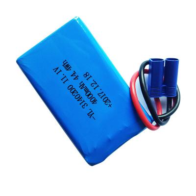 China Custom 11.1V 4000mAh LiPo Battery Pack 3S for Vacuum Cleaners ROHS Compliant for sale