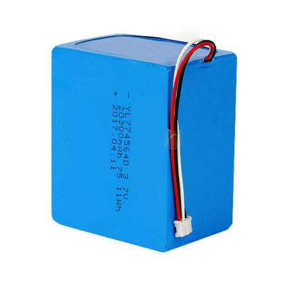 China Custom 3.7V 20000mAh Lithium Polymer Battery Pack UN38.3 Certified for Solar Equipment for sale