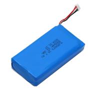 China UN38.3 Certified 7.4V 3000mAh LiPo Battery Pack 22WH Rechargeable Lithium Polymer Battery for Portable Light for sale