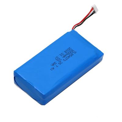 China UN38.3 Certified 7.4V 3000mAh LiPo Battery Pack 22WH Rechargeable Lithium Polymer Battery for Portable Light for sale