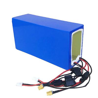 China Custom 60V 20Ah 18650 Lithium Battery Pack 1200Wh Rechargeable for Electric Scooter for sale