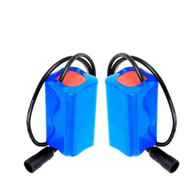 China Custom 7.4V 4Ah 18650 Li-ion Battery Pack UN38.3 IEC62133 Certified for Flashlights for sale