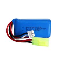 China Custom 7.4V 1200mAh LiPo Battery Pack UN38.3 Certified for RC Cars OEM ODM for sale