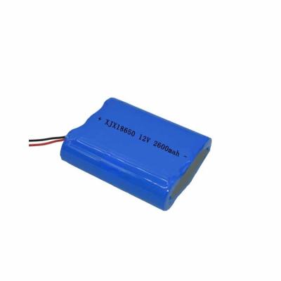 China Custom 12V 2600mAh 18650 Lithium Ion Battery Pack for Power Tools IEC62133 for sale