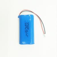 China Rechargeable 18650 Lithium Ion Battery Pack 7.4V 2600mAh for LED Lights Customizable for sale