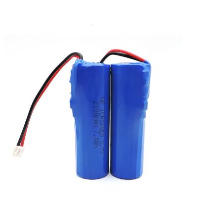 China Custom Samsung 18650 Li Ion Battery Pack 3.7V 2000mAh Rechargeable for Power Tools IEC62133 for sale