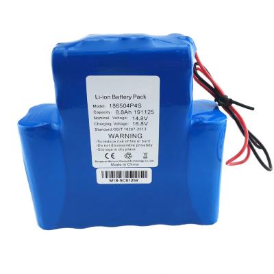 China Custom 14.8V 8.8Ah 18650 Lithium Ion Battery Pack High Discharge Rechargeable for Industrial Equipment for sale
