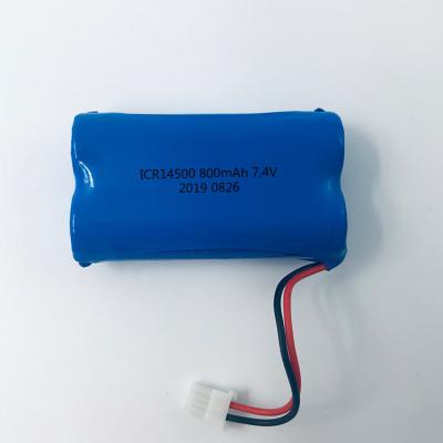 China Samsung 18650 Lithium Ion Battery Pack 7.4V 800mAh Rechargeable for Portable Devices ROHS for sale