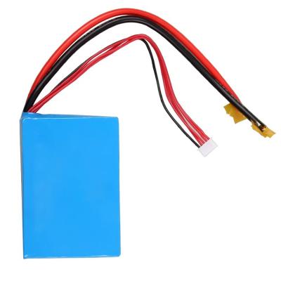 China Rechargeable 18650 Lithium Ion Battery Pack 12.8V 2.5Ah Dual Output Ports IEC62133 for sale