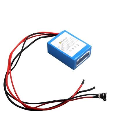 China Custom 25.2V 3000mAh 18650 Rechargeable Lithium Battery Pack with BMS for Small AGV Carts for sale