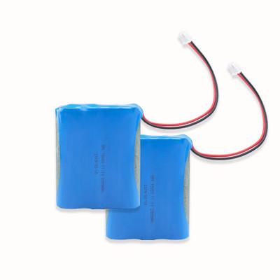 China Portable 18650 Lithium Battery Pack 11.1V 2000mAh 3S Li-ion Rechargeable Battery for Miner Lamp for sale