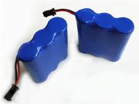 China Custom 3S 18650 Lithium Ion Battery Pack 11.1V 1800mAh Rechargeable for Solar Light for sale
