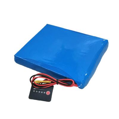China Custom 14.8V 10.2Ah 18650 Lithium Ion Battery Pack for Solar Light IEC62133 Certified for sale