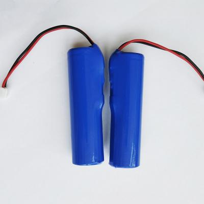 China Custom 2000mAh 3.7V 18650 Rechargeable Lithium Ion Battery with PH2.0 Connector for DIY Electronics and Lighting for sale