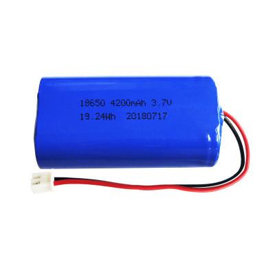 China Custom 18650 Li-ion Battery Pack 5200mAh 3.7V Rechargeable for Handheld Fans OEM for sale