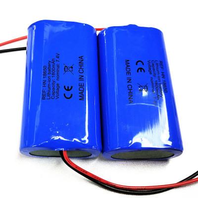 China Custom 18650 Li Ion Battery Pack 2000mAh 7.4V for Electric Tools CE Certified for sale