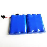 China Custom 11.1V 3000mAh 18650 Li-ion Battery Pack Rechargeable with 2P Connector for DIY Devices for sale