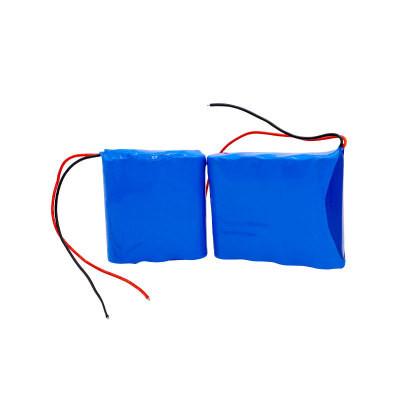 China 7.4V 7000mAh 4S 18650 Li-ion Battery Pack with PVC Shrink Wrap for LED Lighting for sale