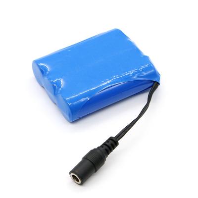 China Custom 11.1V 2600mAh 18650 Lithium Ion Battery Pack Rechargeable for Voice Recorders for sale
